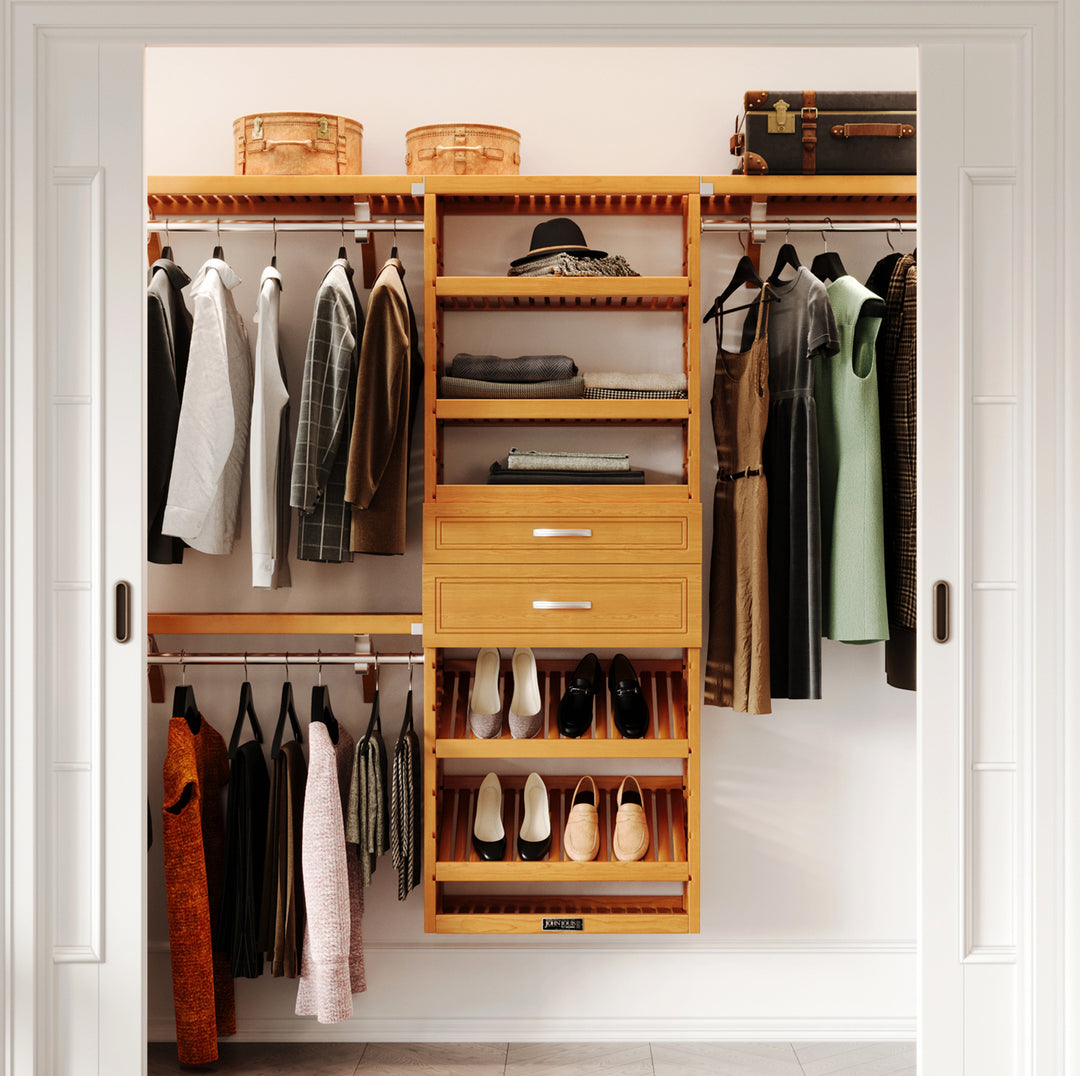 How John Louis Home DIY Closets Work To Make A Custom Closet