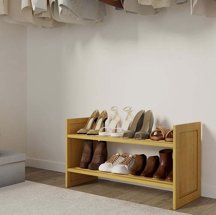 Explore Stackable Shelving & Shoe Rack Features