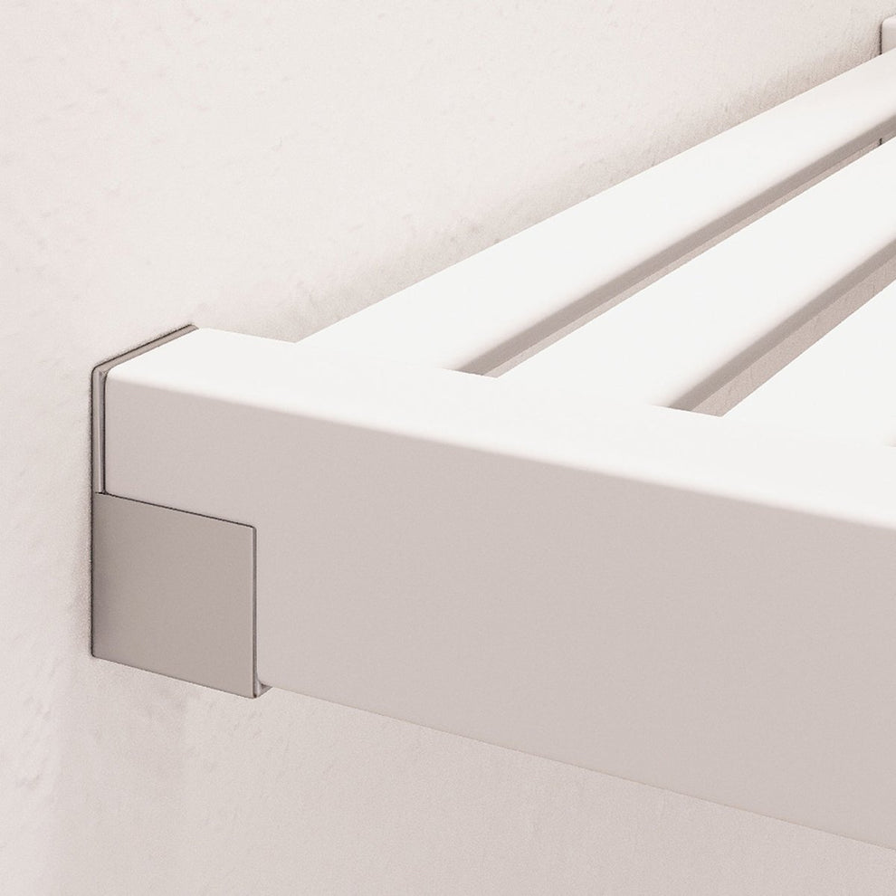 6ft Solid Wood Closet Shelf Kit | Wall-Mounted Storage