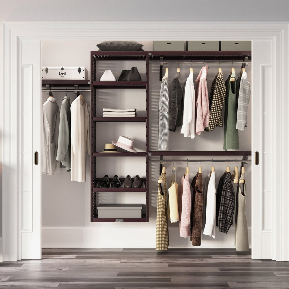 Solid Wood Closet Organizers | 1,200lb. Weight Capacity