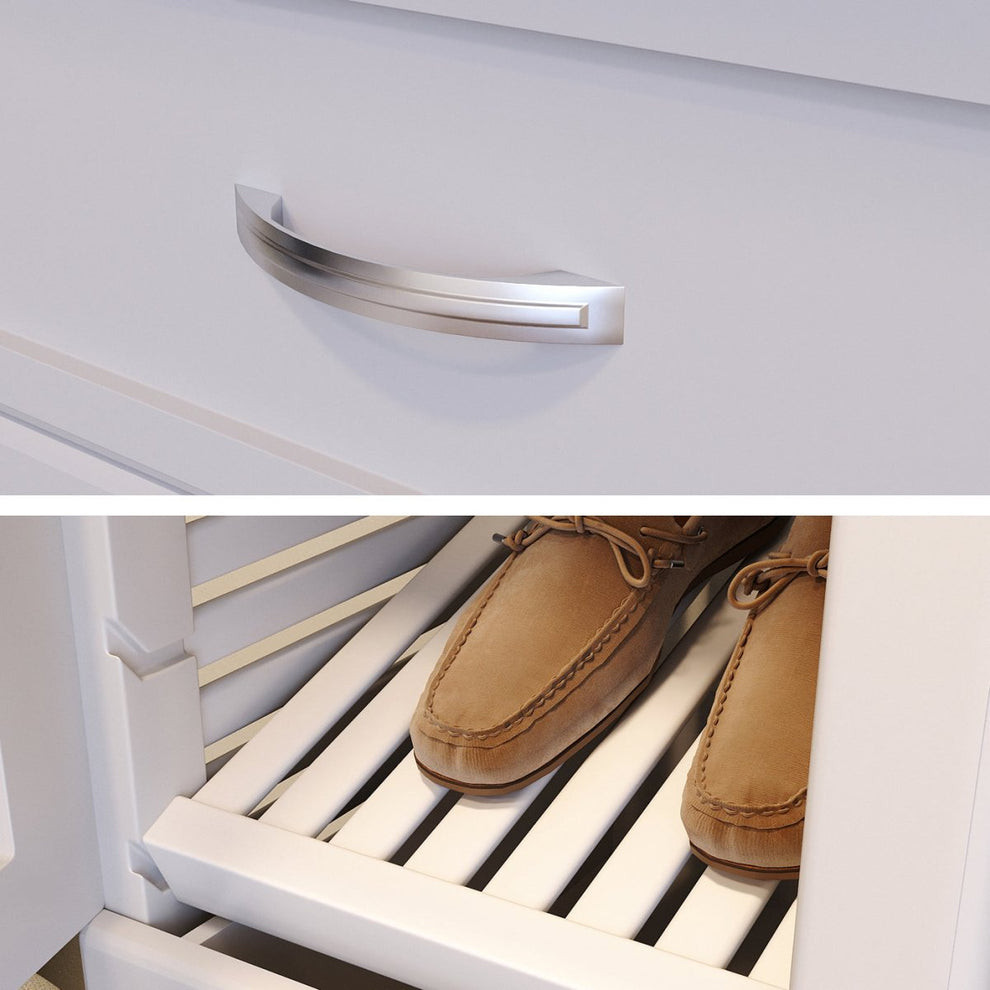 3-Drawer Shaker Solid Wood Walk-In | Real Wood Closet System – John ...