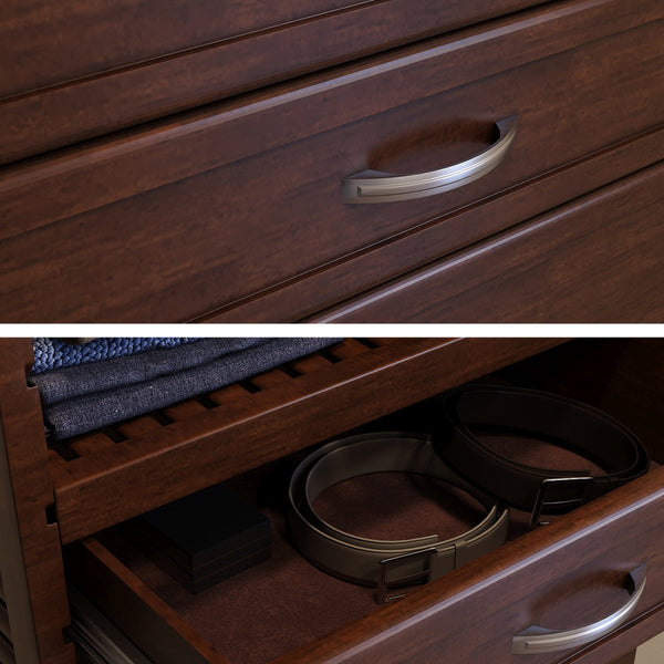 4-Drawer Shaker Solid Wood Closet System | Buy Direct