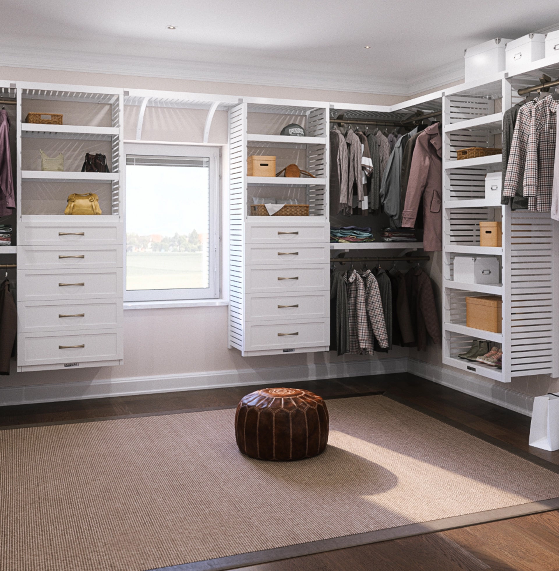 John Louis Home | Premium Solid Wood Closet Organizers & Home Storage ...
